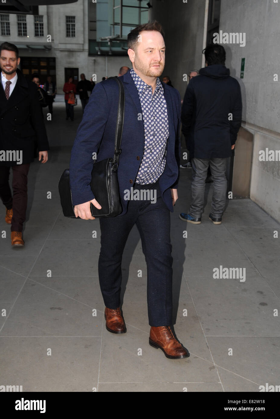 Mikey Graham of Boyzone pictured at the BBC Featuring: Mikey Graham ...