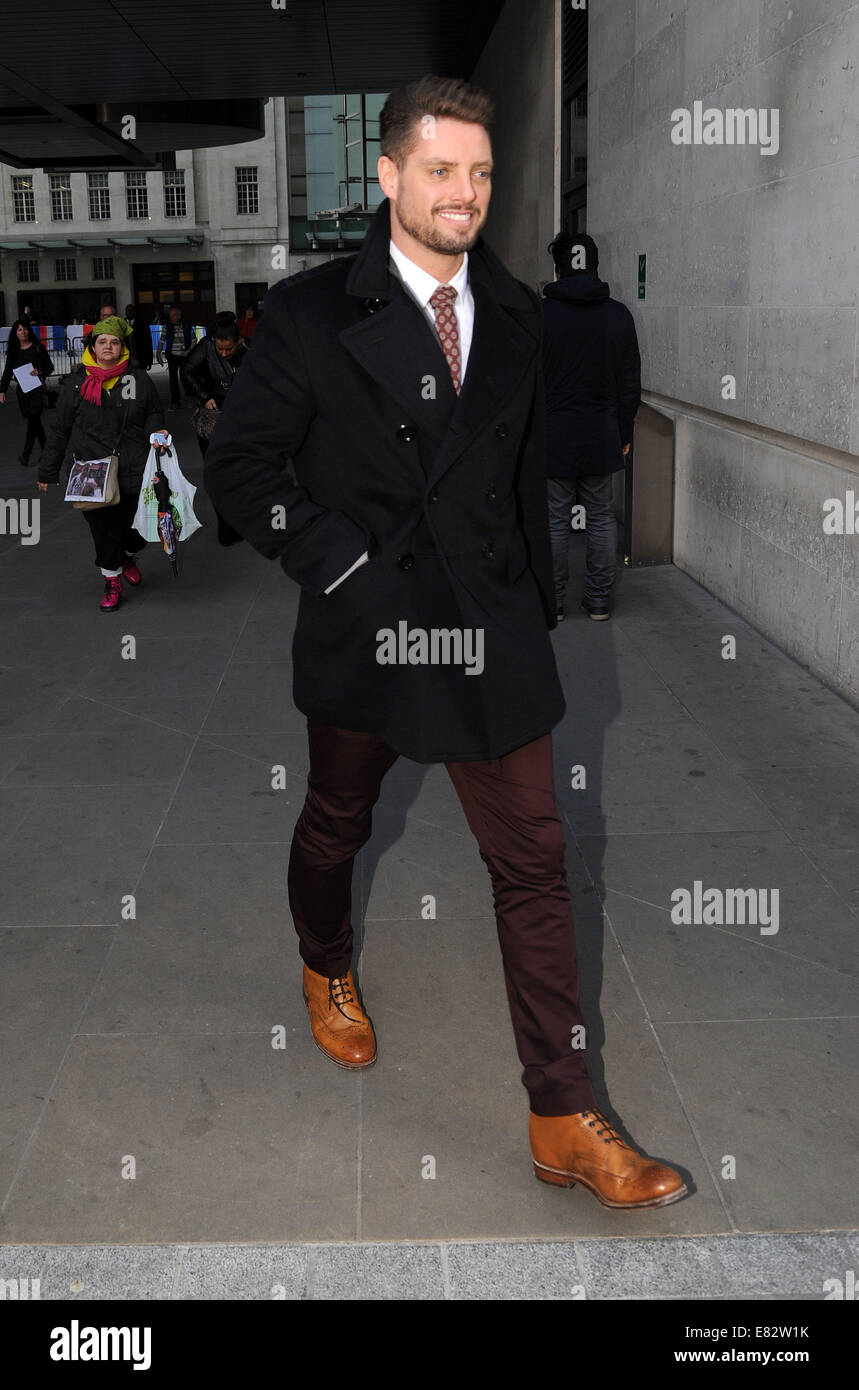 Keith Duffy of Boyzone pictured at the BBC Featuring: Keith Duffy Where ...