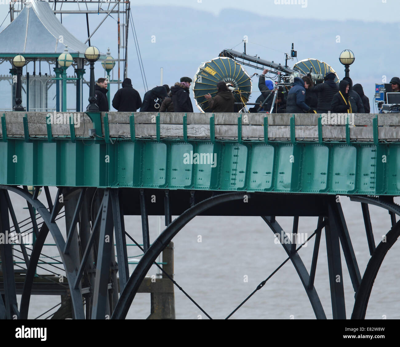 One Direction shoot a music video on Clevedon pier Featuring ...