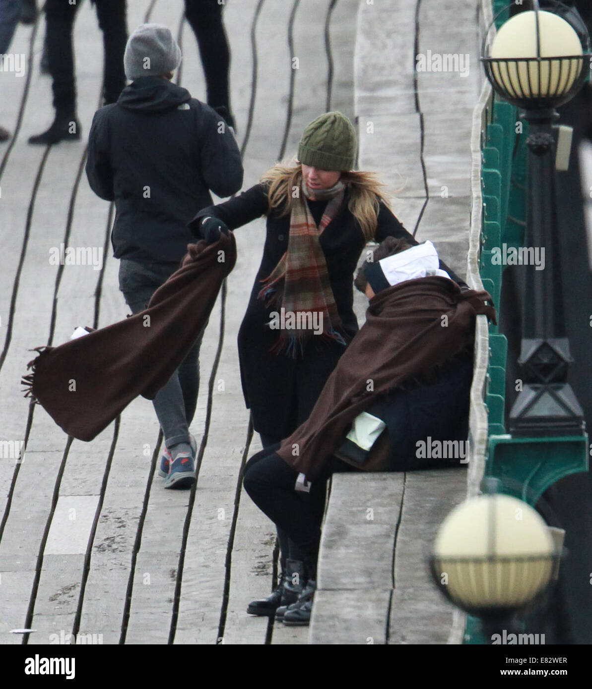 1 Direction shoot a music video on Clevedon pier Featuring: Harry ...