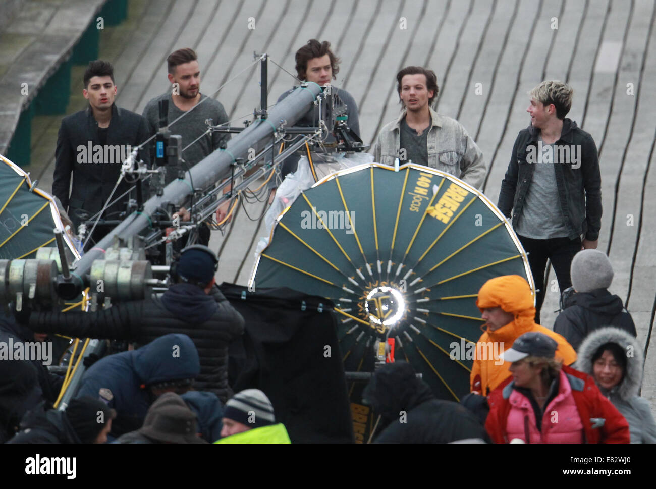 Clevedon pier one direction hi-res stock photography and images - Alamy