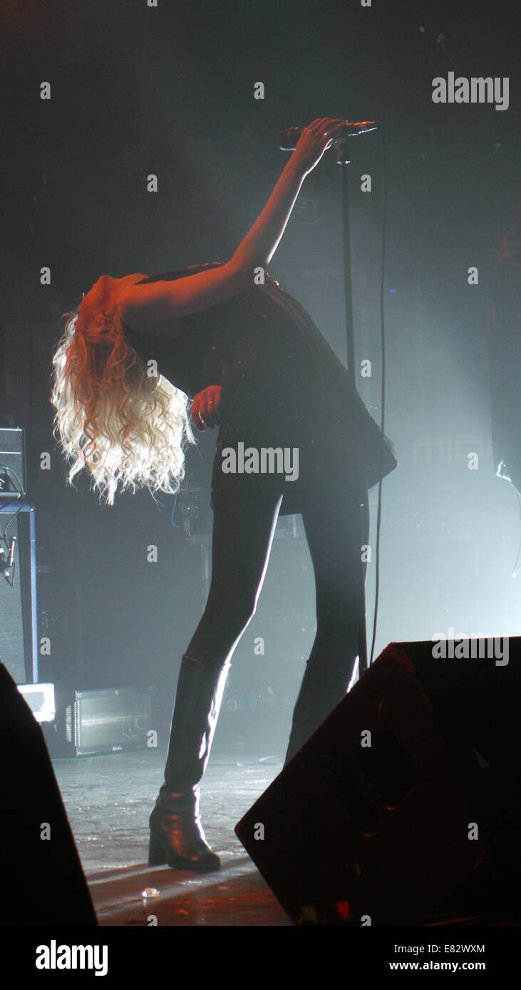 Taylor Momsen performs with her band The Pretty Reckless Featuring ...
