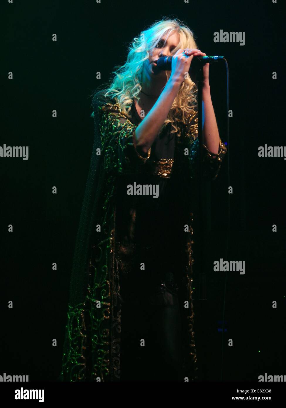Taylor Momsen performs with her band The Pretty Reckless Featuring ...
