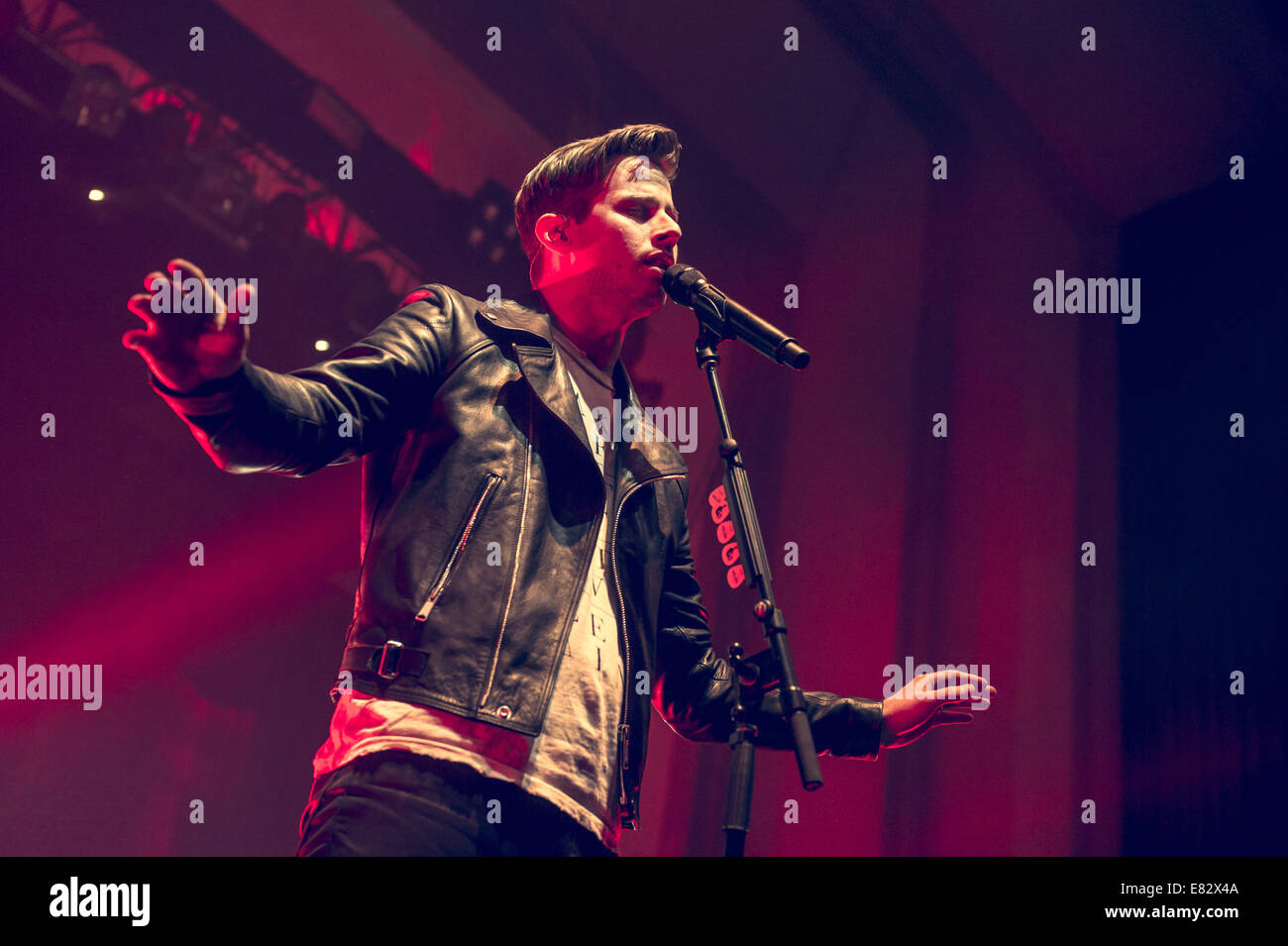 Foster The People performing live on stage at the Troxy Featuring: Mark ...