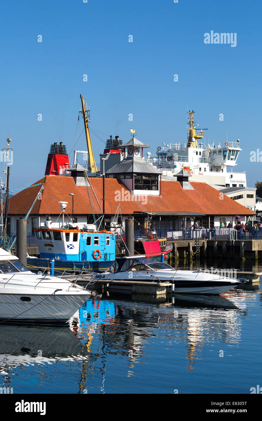 Rothesay harbour and yachting marina. Bute.Scotland UK Stock Photo - Alamy