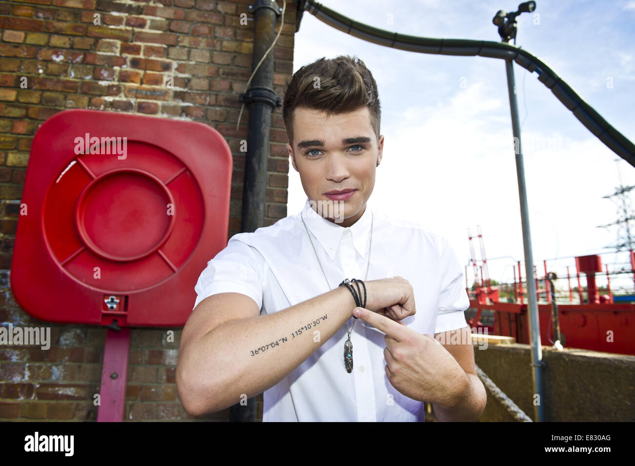 Union J pictured at various locations in London Featuring: Josh ...
