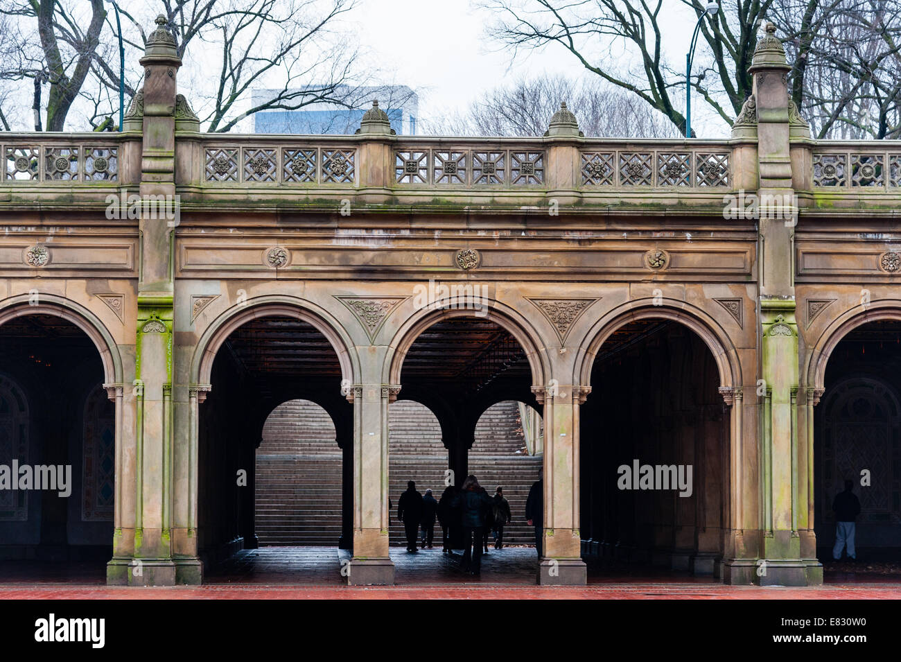 Bethesda terrace hi-res stock photography and images - Alamy