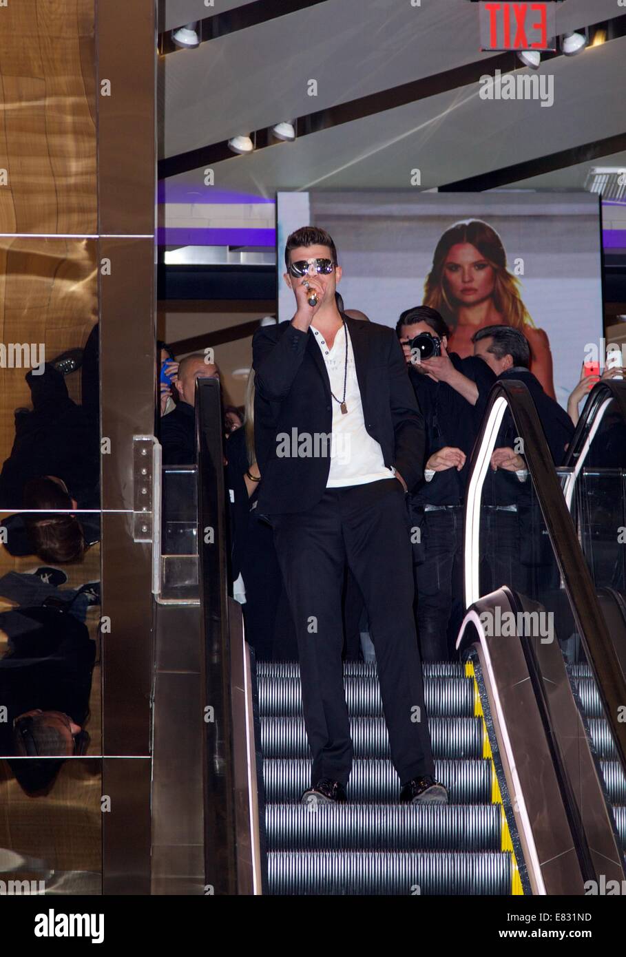 Express Times Square Grand Opening event for the retailer's largest ...