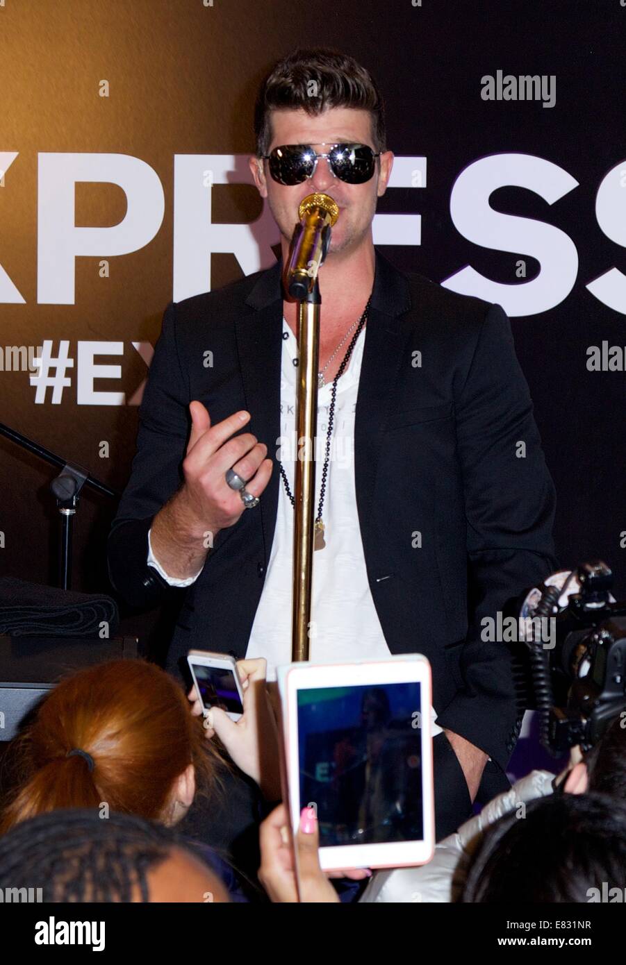 Express Times Square Grand Opening event for the retailer's largest ...