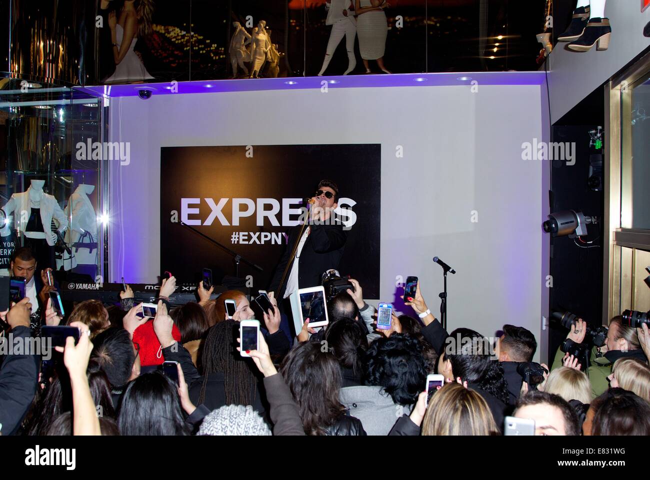 Express Times Square Grand Opening event for the retailer's largest ...