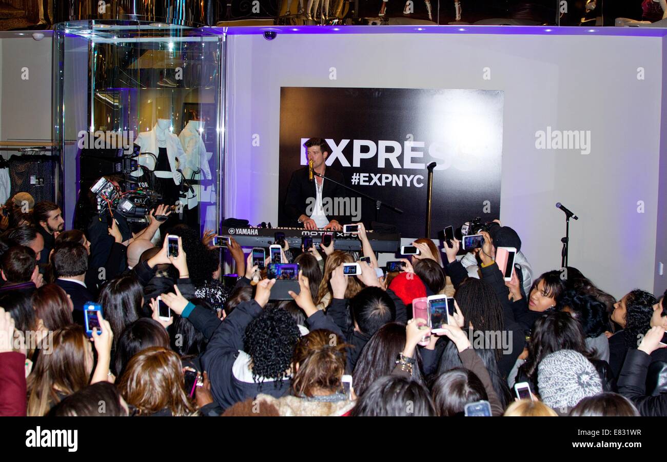 Express Times Square Grand Opening event for the retailer's largest ...