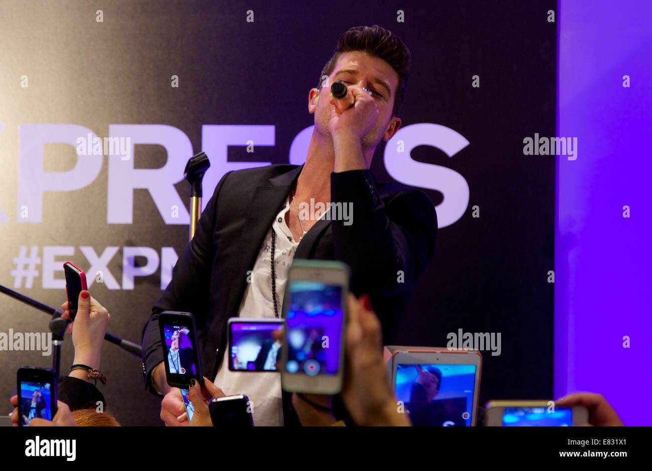 Express Times Square Grand Opening event for the retailer's largest ...