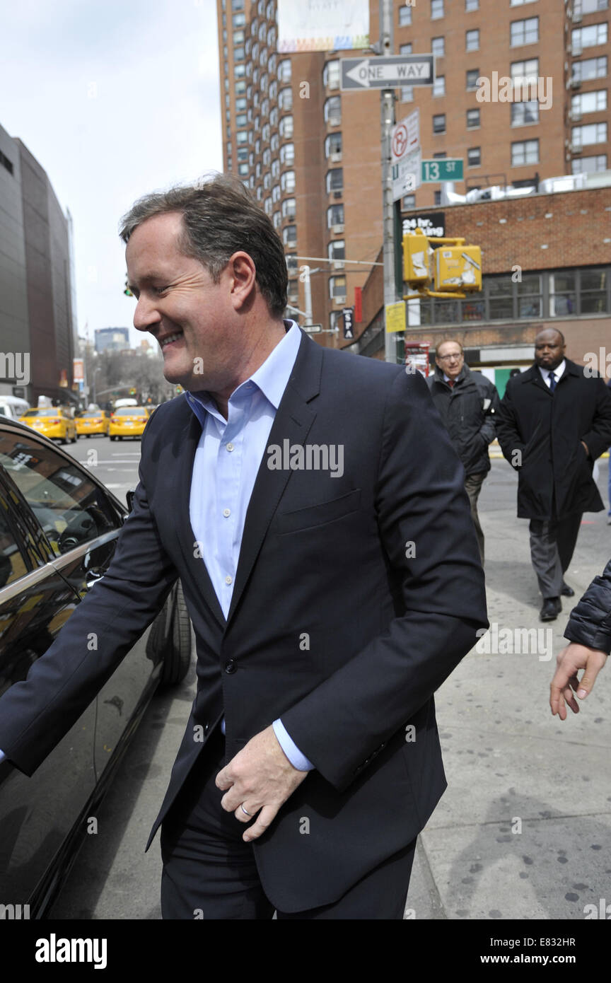 Celebrity Apprentice season 14 cast at Pie Face Set 2 Featuring: Piers ...