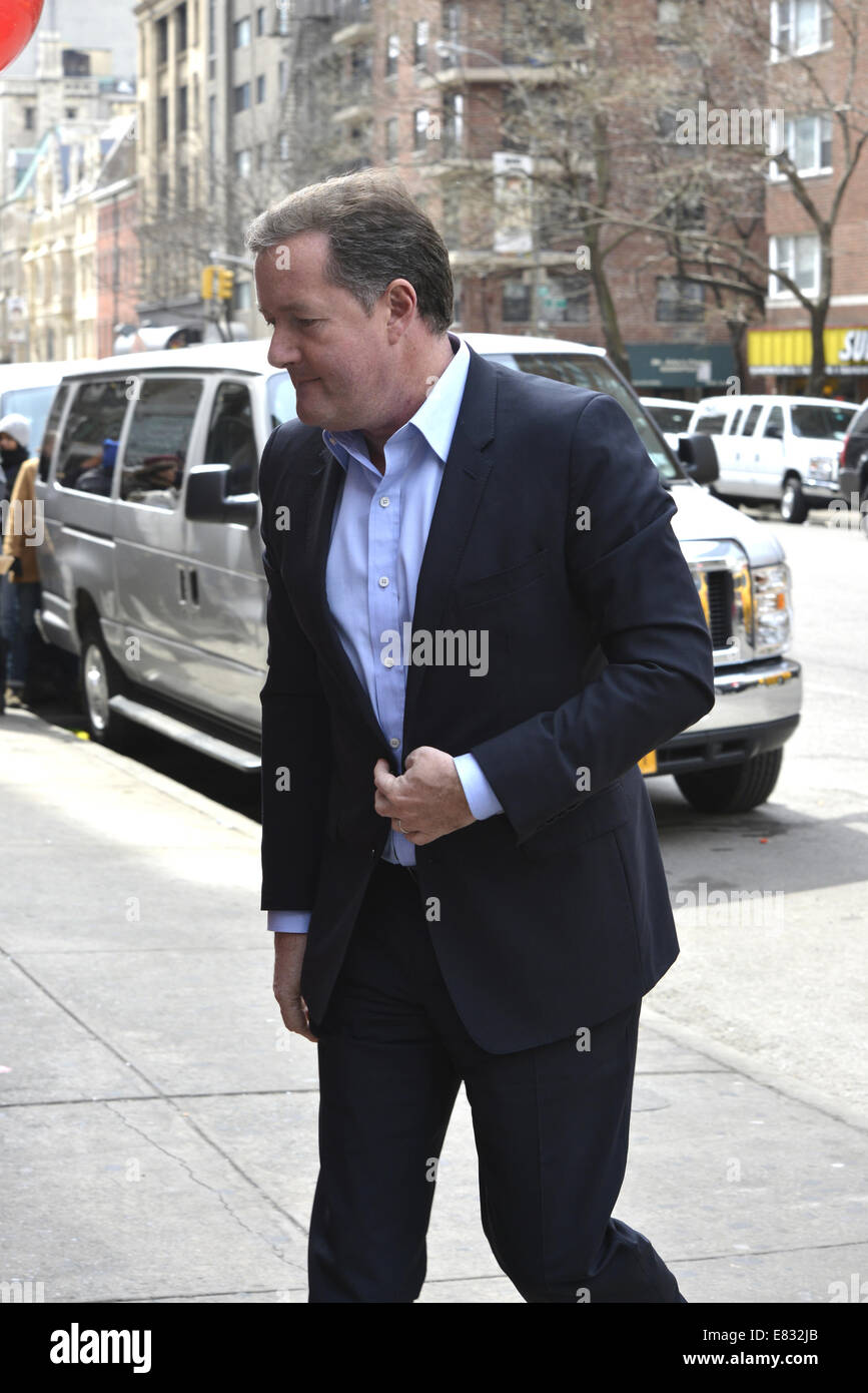 Celebrity Apprentice season 14 cast at Pie Face Set 2 Featuring: Piers ...