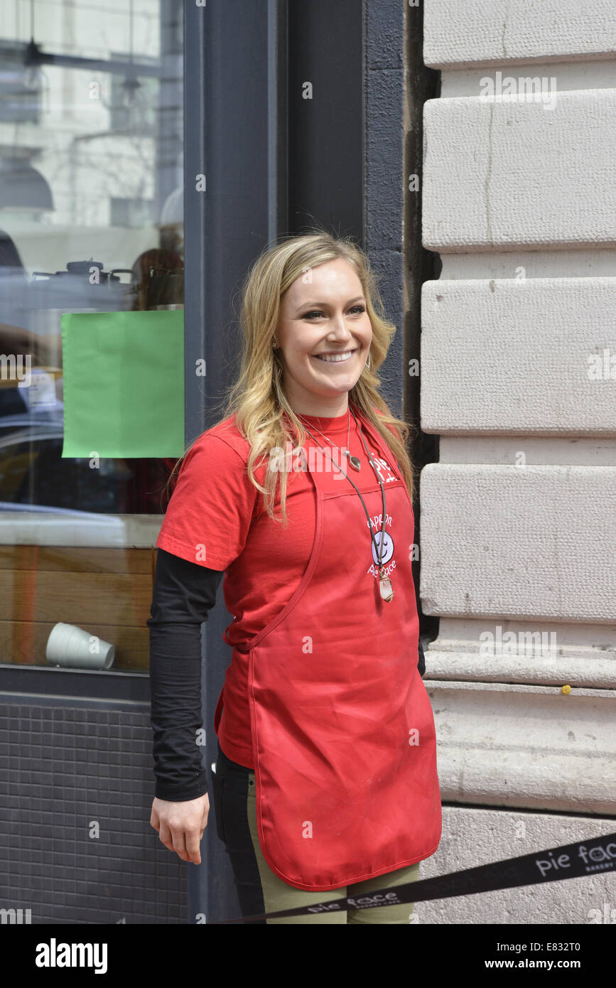 Celebrity Apprentice season 14 cast at Pie Face Set 2 Featuring: Jamie ...