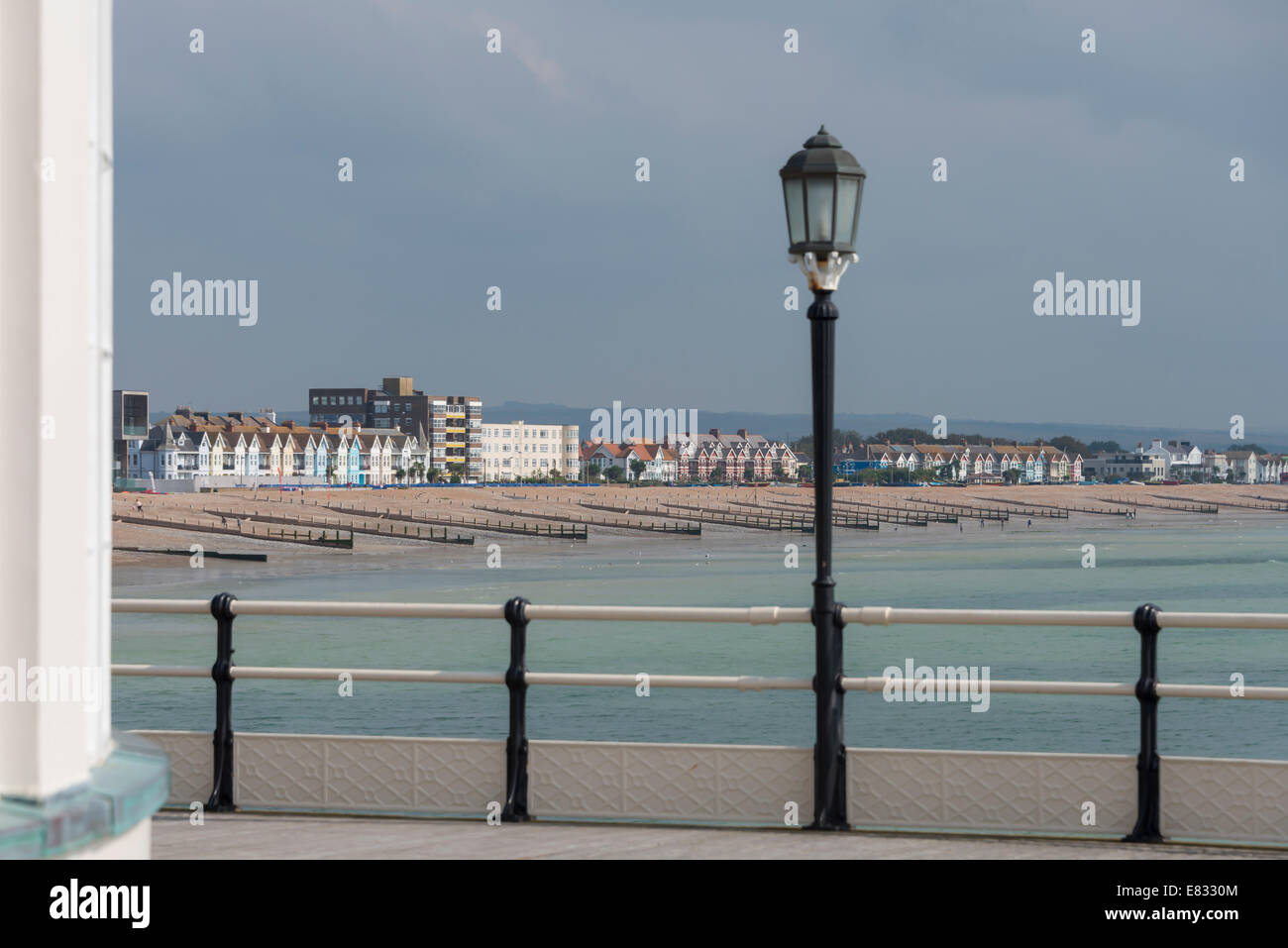Beach promenade railing seafront hi-res stock photography and images ...