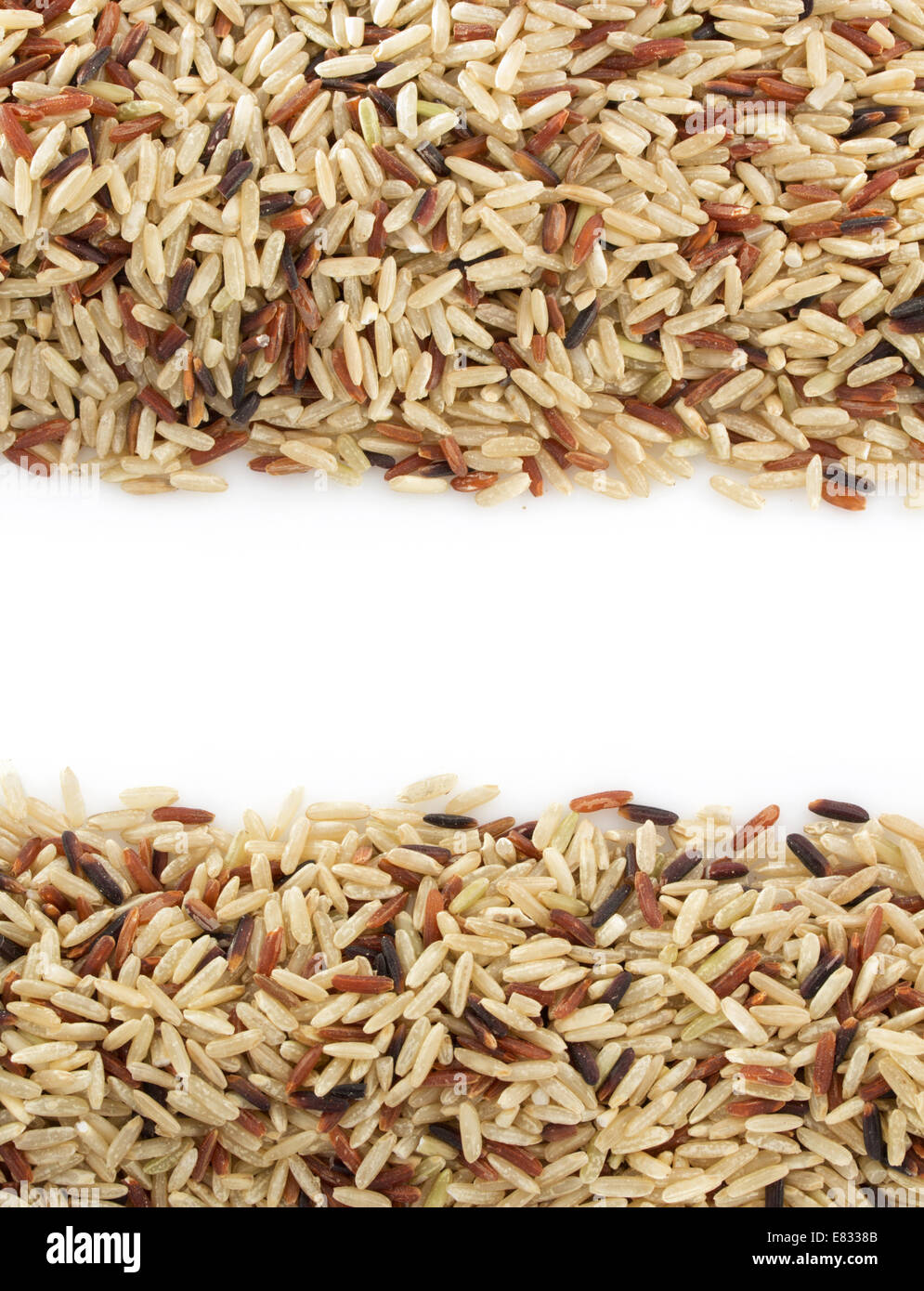 rice grain isolated on white background Stock Photo - Alamy