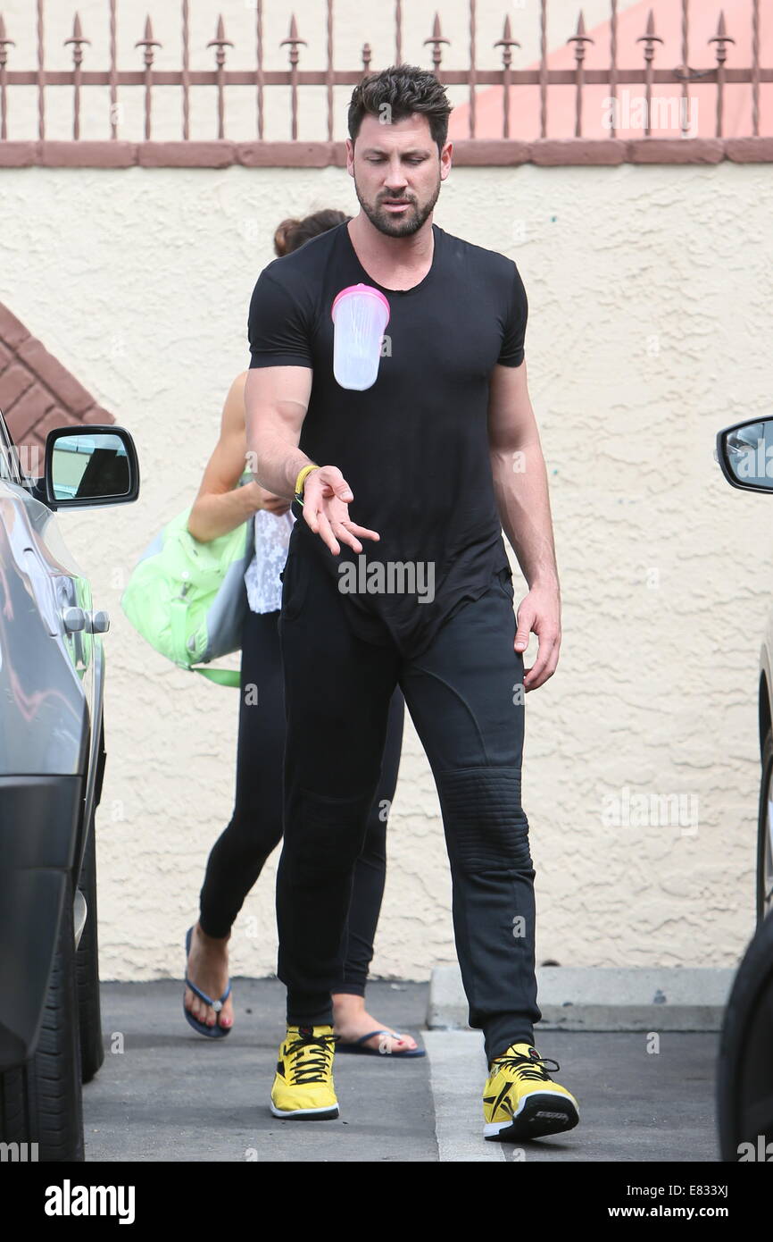 Meryl Davis seen at dance rehearsals for television show Dancing with ...