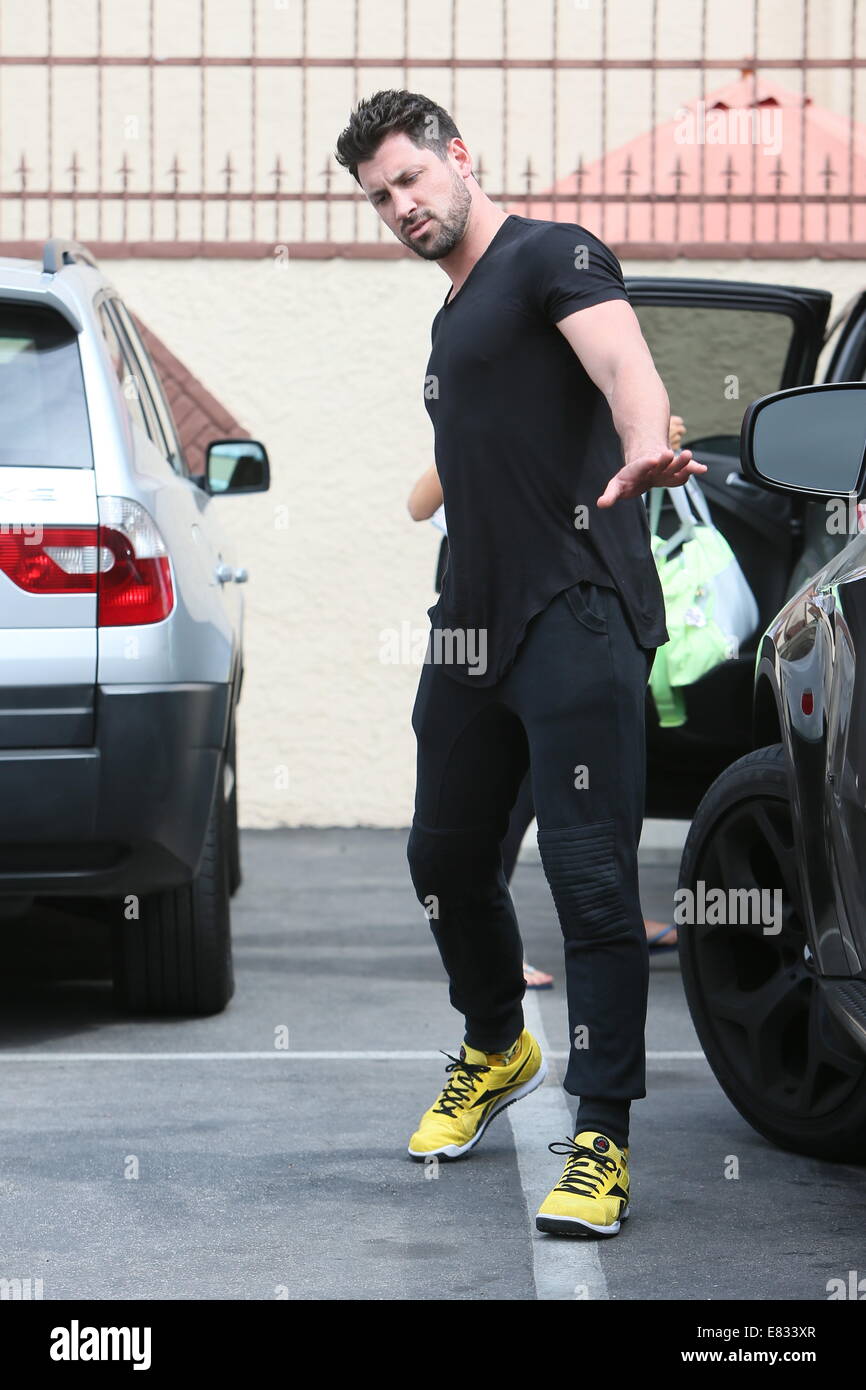 Meryl Davis seen at dance rehearsals for television show Dancing with ...