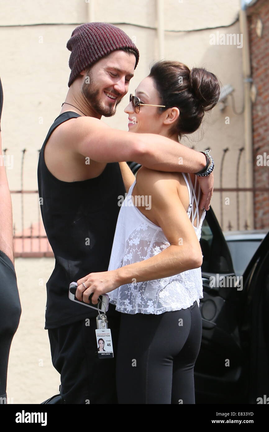 Meryl Davis seen at dance rehearsals for television show Dancing with ...