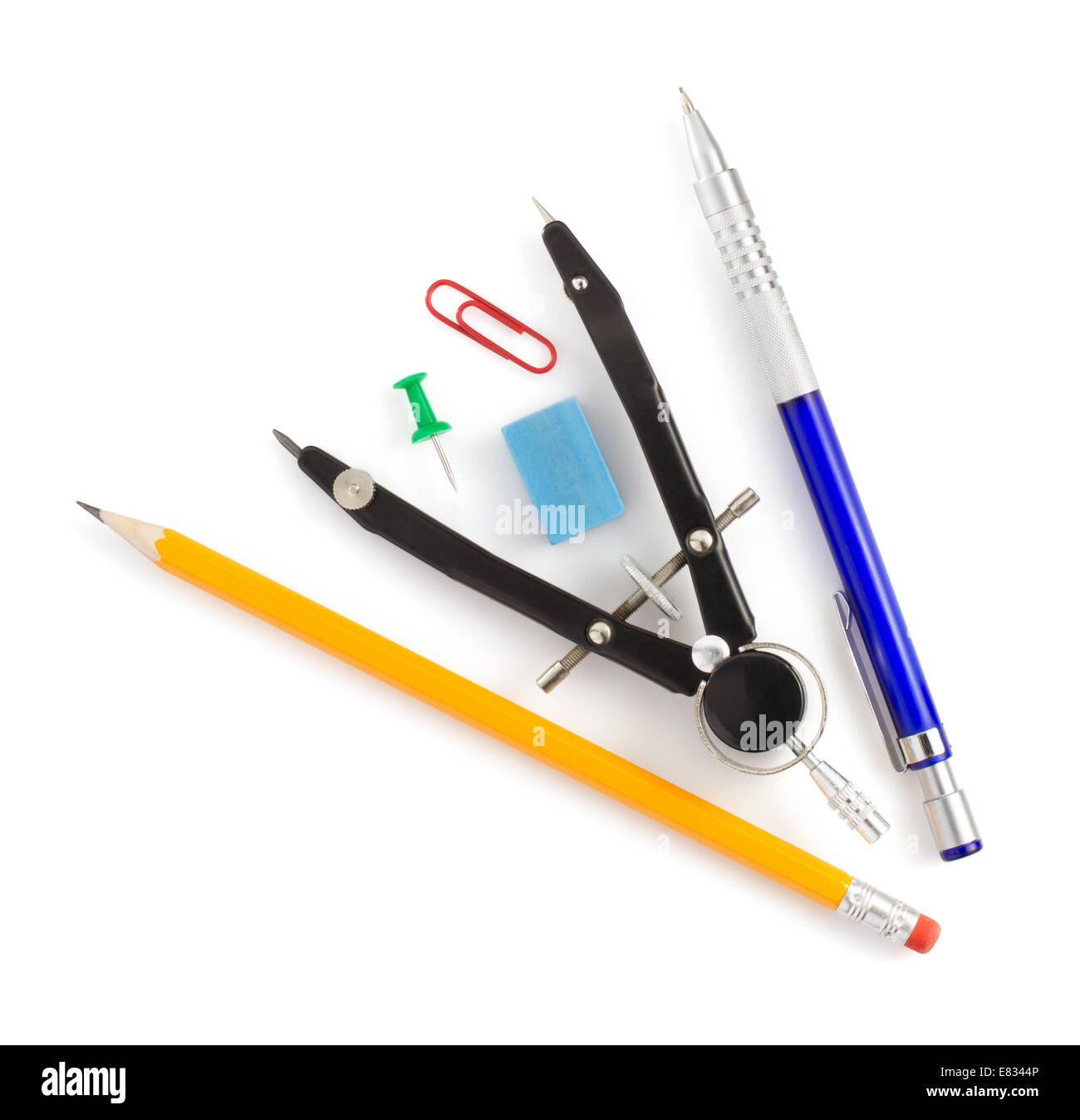 engineering concept isolated on white background Stock Photo - Alamy