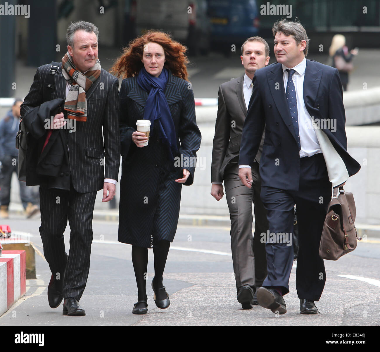 Rebekah Brooks and Charlie Brooks arriving at the Old Bailey Featuring ...