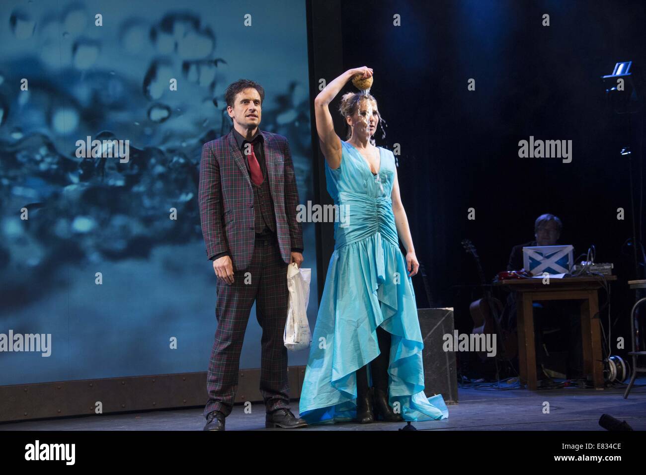 Rehearsel for the theatre play 'Eine Sommernacht' at Komoedie Winterhuder Faehrhaus. Featuring ...