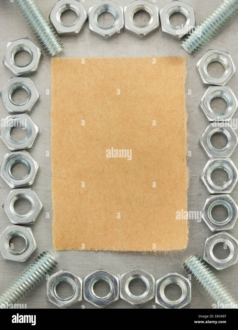 hardware tools at metal background texture Stock Photo - Alamy