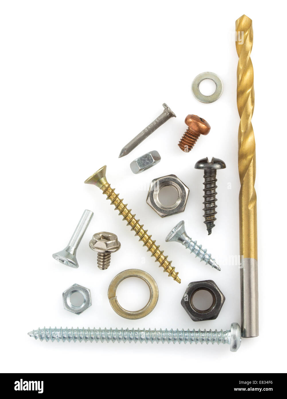 hardware tools isolated on white background Stock Photo - Alamy