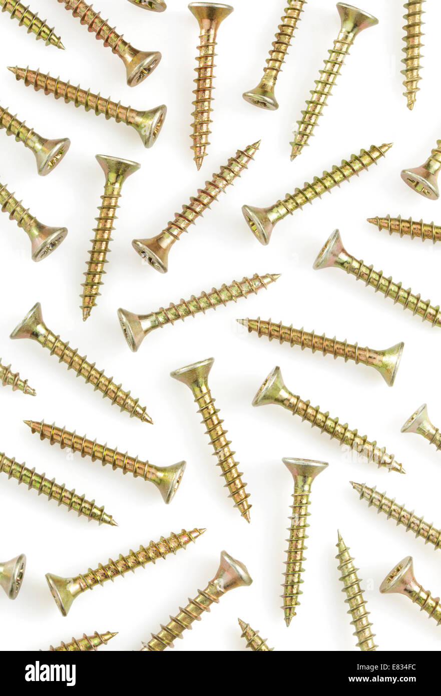 screw tools isolated on white background Stock Photo - Alamy