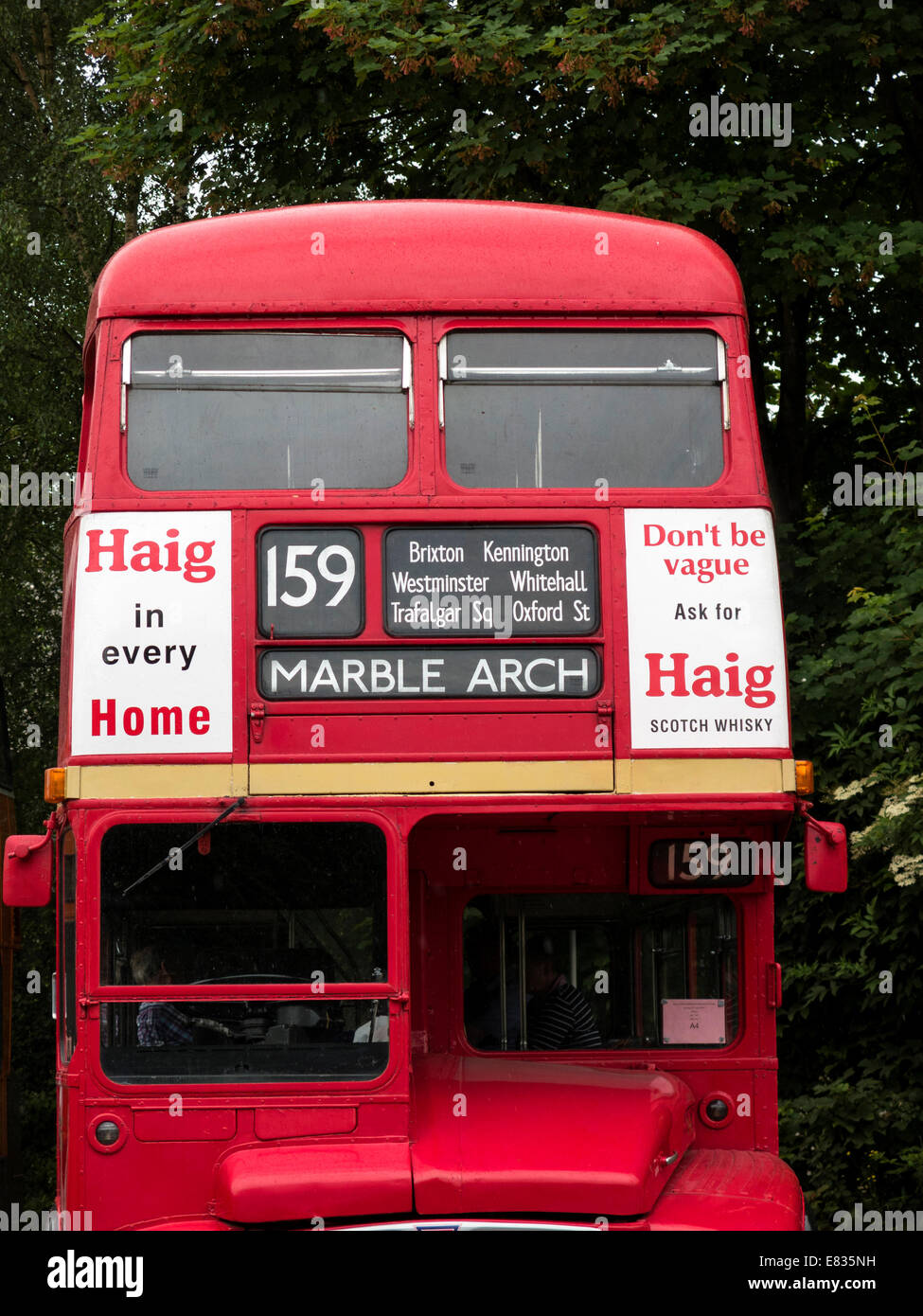 routemaster Red london bus Stock Photo - Alamy