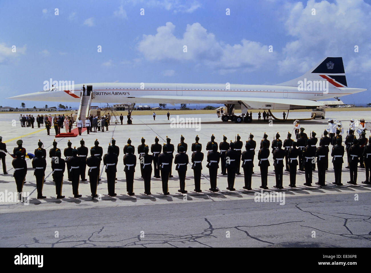 Concorde flight british airways hi-res stock photography and images - Alamy
