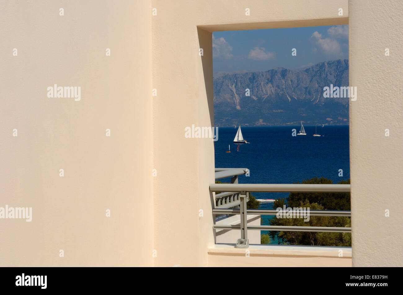 Sailing at Lefkas, Ionian Islands, Greece Stock Photo - Alamy