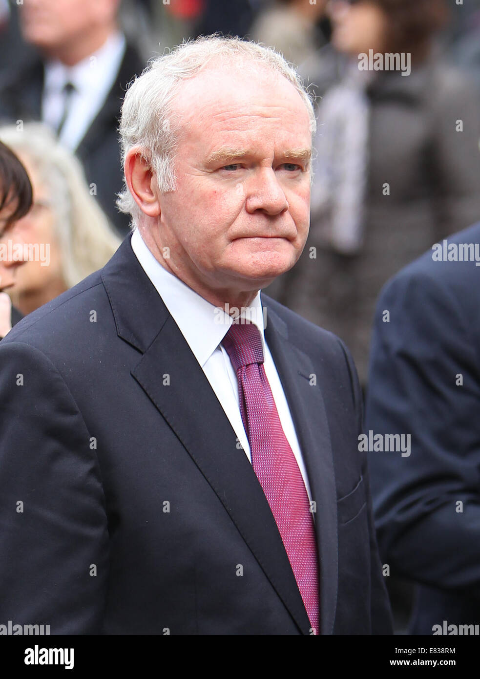 The funeral of Anthony Benn, 2nd Viscount Stansgate, at St. Margaret's ...