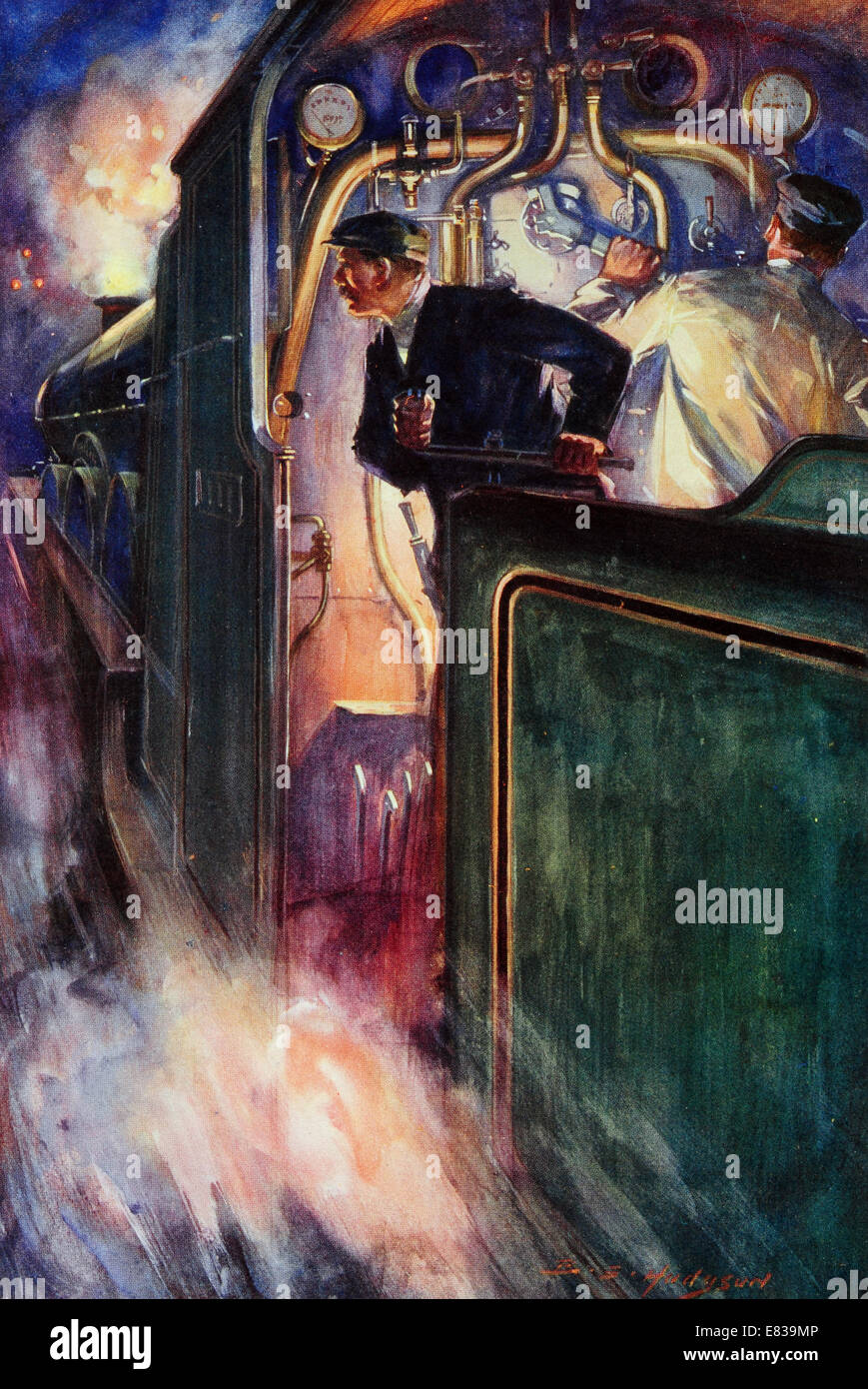 Night mail circa 1920 Stock Photo - Alamy
