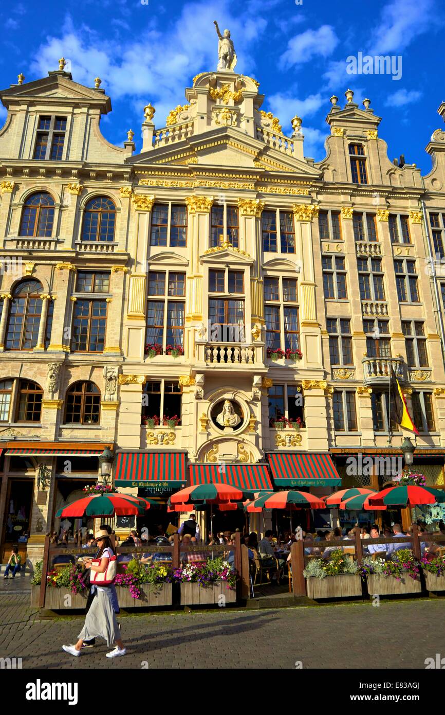 Brussels guild houses hi-res stock photography and images - Alamy