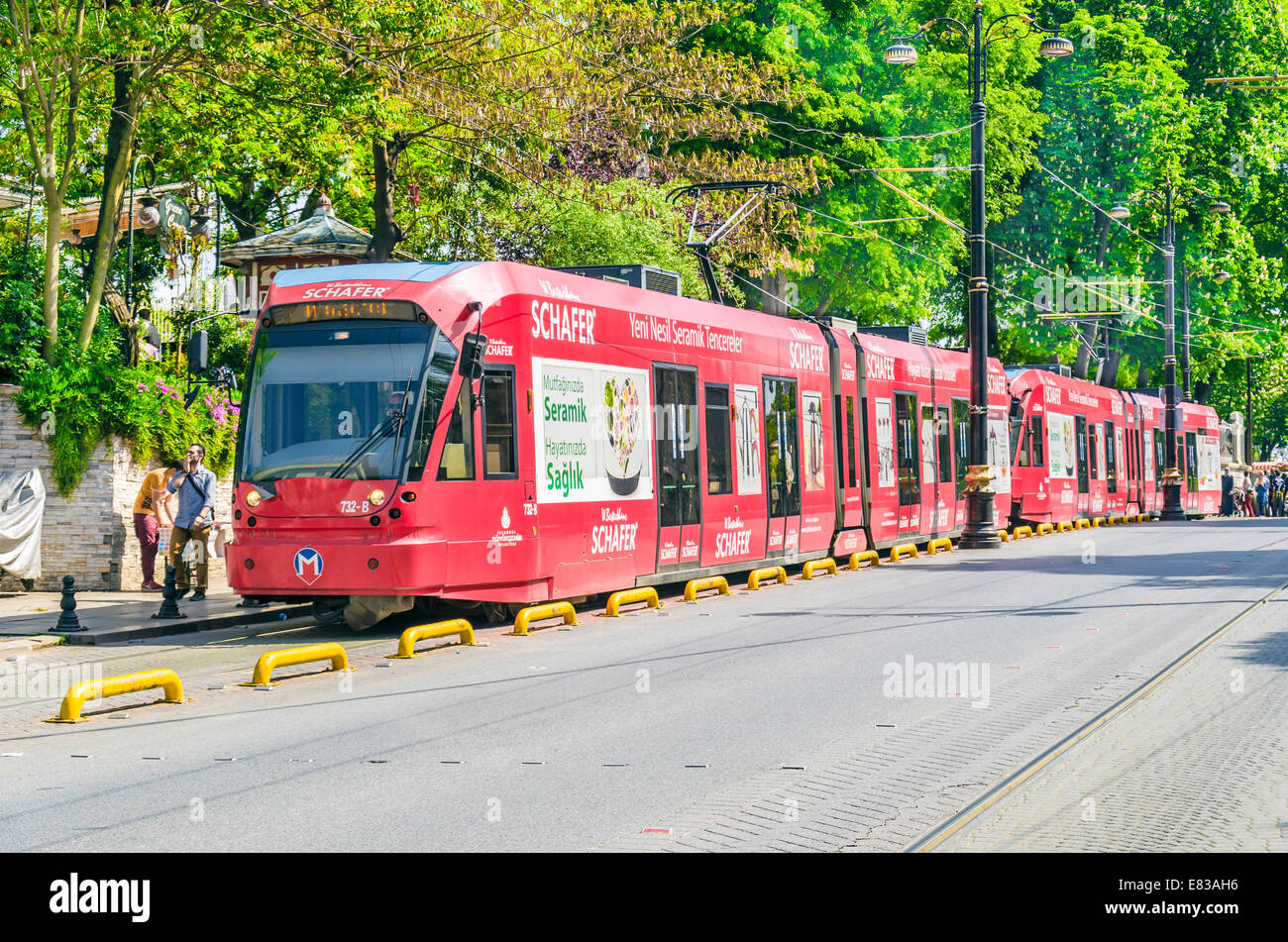 Sultanahmet tram tram station hi-res stock photography and images - Alamy