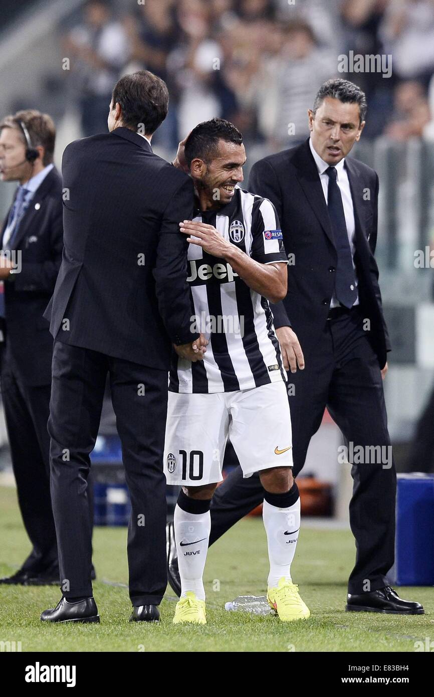 Torino, Italy. 16th Sep, 2014. UEFA Champions league football, group ...