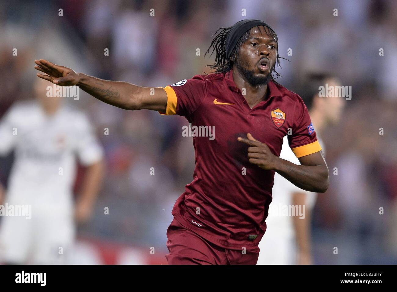 Rome, Italy. 17th Sep, 2014. UEFA Champions league football, group ...