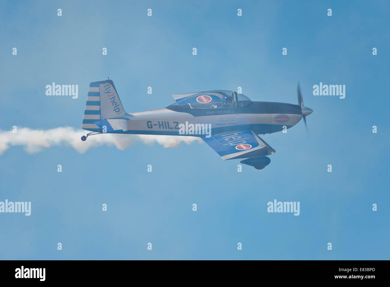 Rhyl Air and Fun show 2014 And Lifeboat day Stock Photo - Alamy