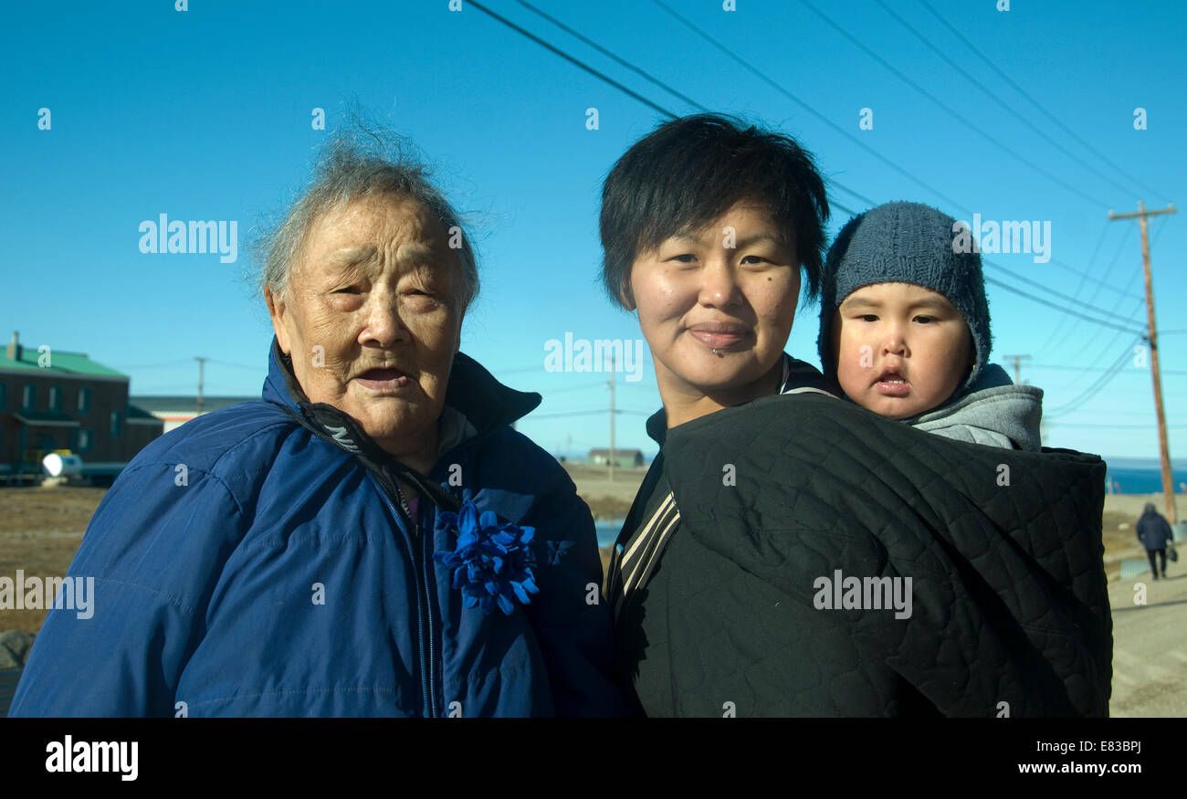 In Pond Inlet, for the first time in Nunavut .there are people--here ...