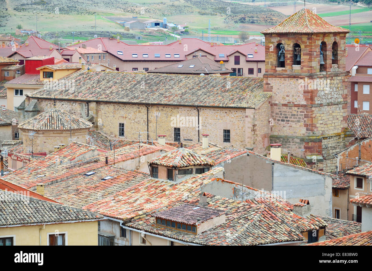 Spanish town Molina de Aragon Stock Photo - Alamy