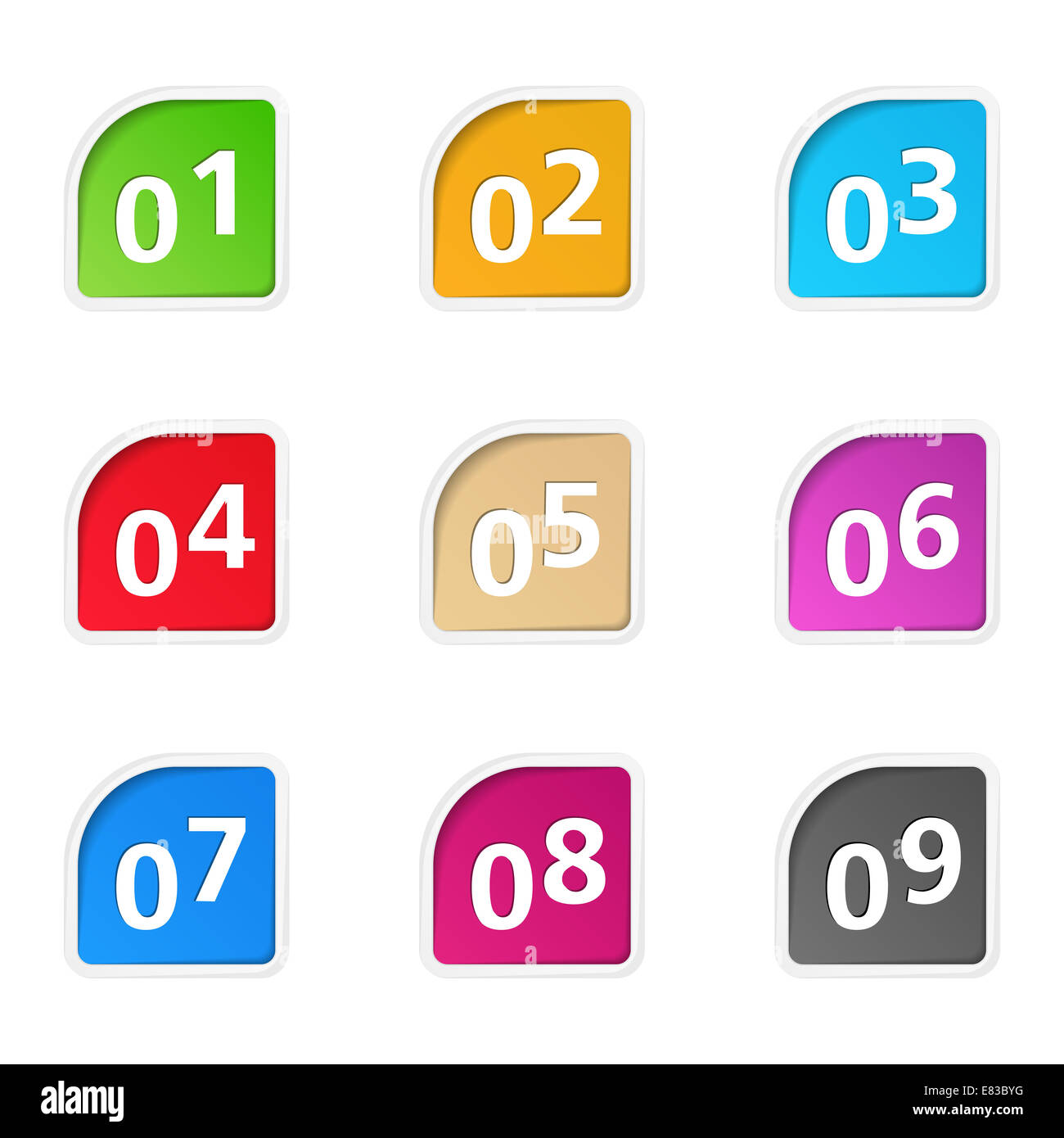 Number one and seven hi-res stock photography and images - Alamy