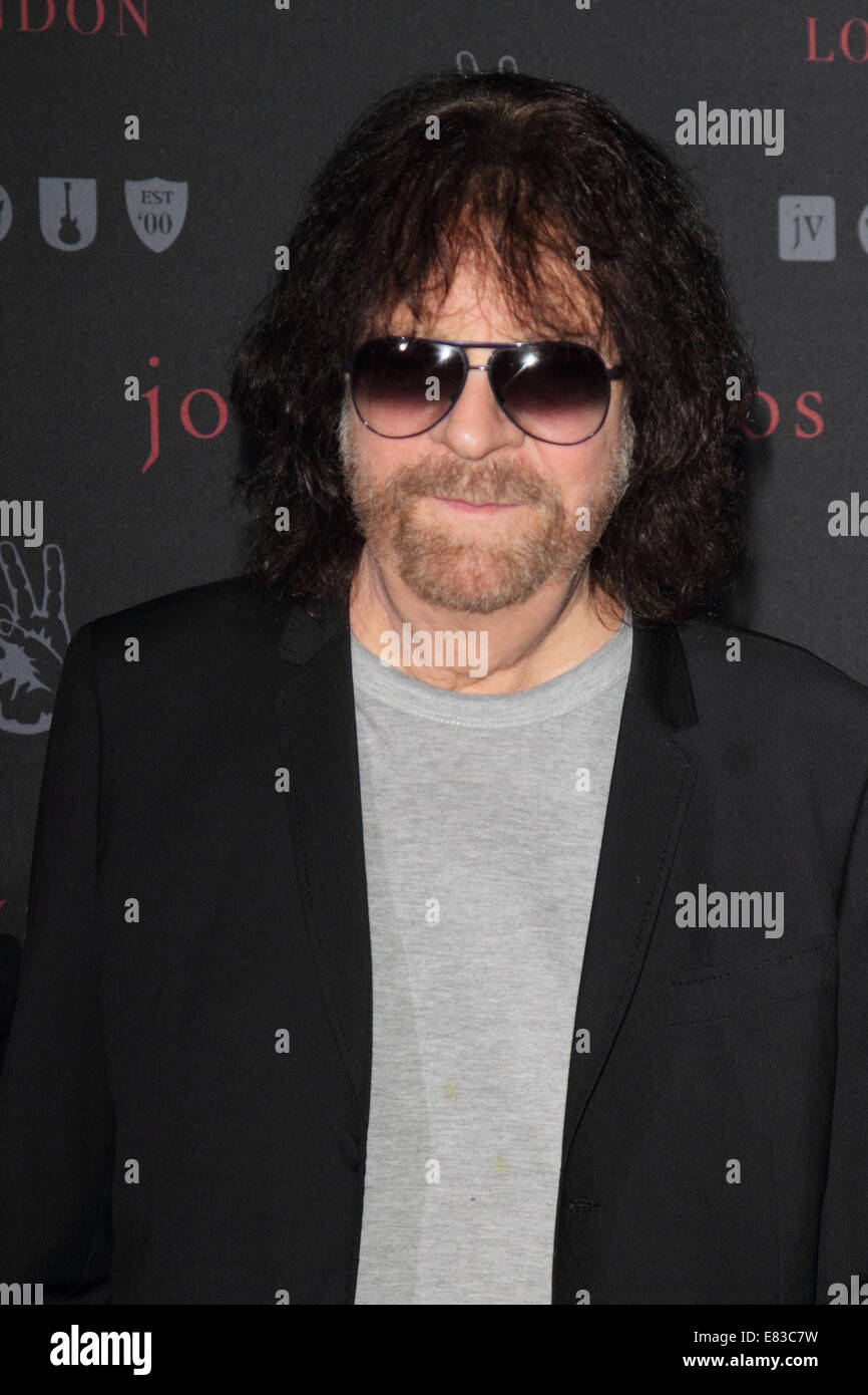 London, UK. Jeff Lynne at John Varvatos London store launch party in ...