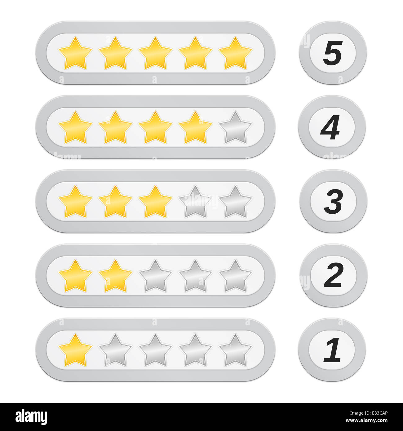 Two star icon hi-res stock photography and images - Alamy