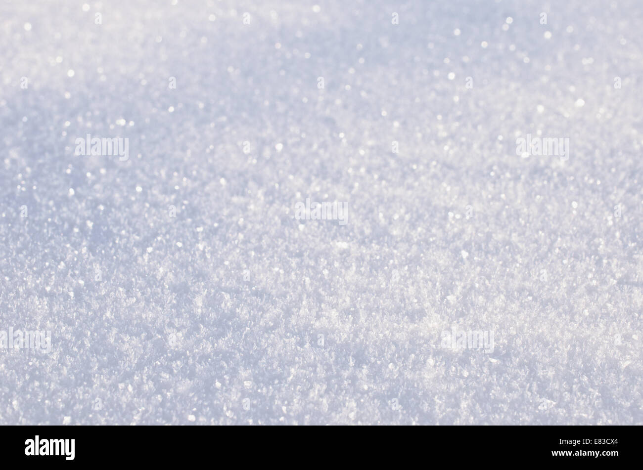 Closeup snow hi-res stock photography and images - Alamy