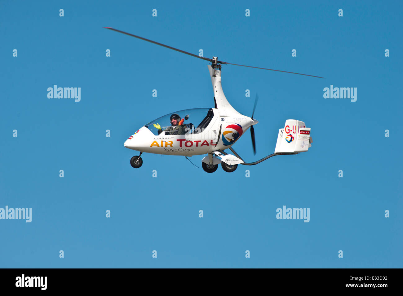 Rhyl Air and Fun show 2014 And Lifeboat day Stock Photo - Alamy