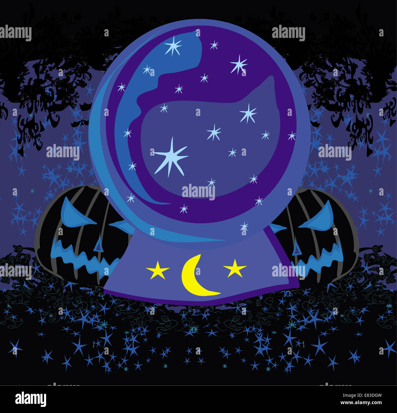 Broken crystal ball hi-res stock photography and images - Alamy