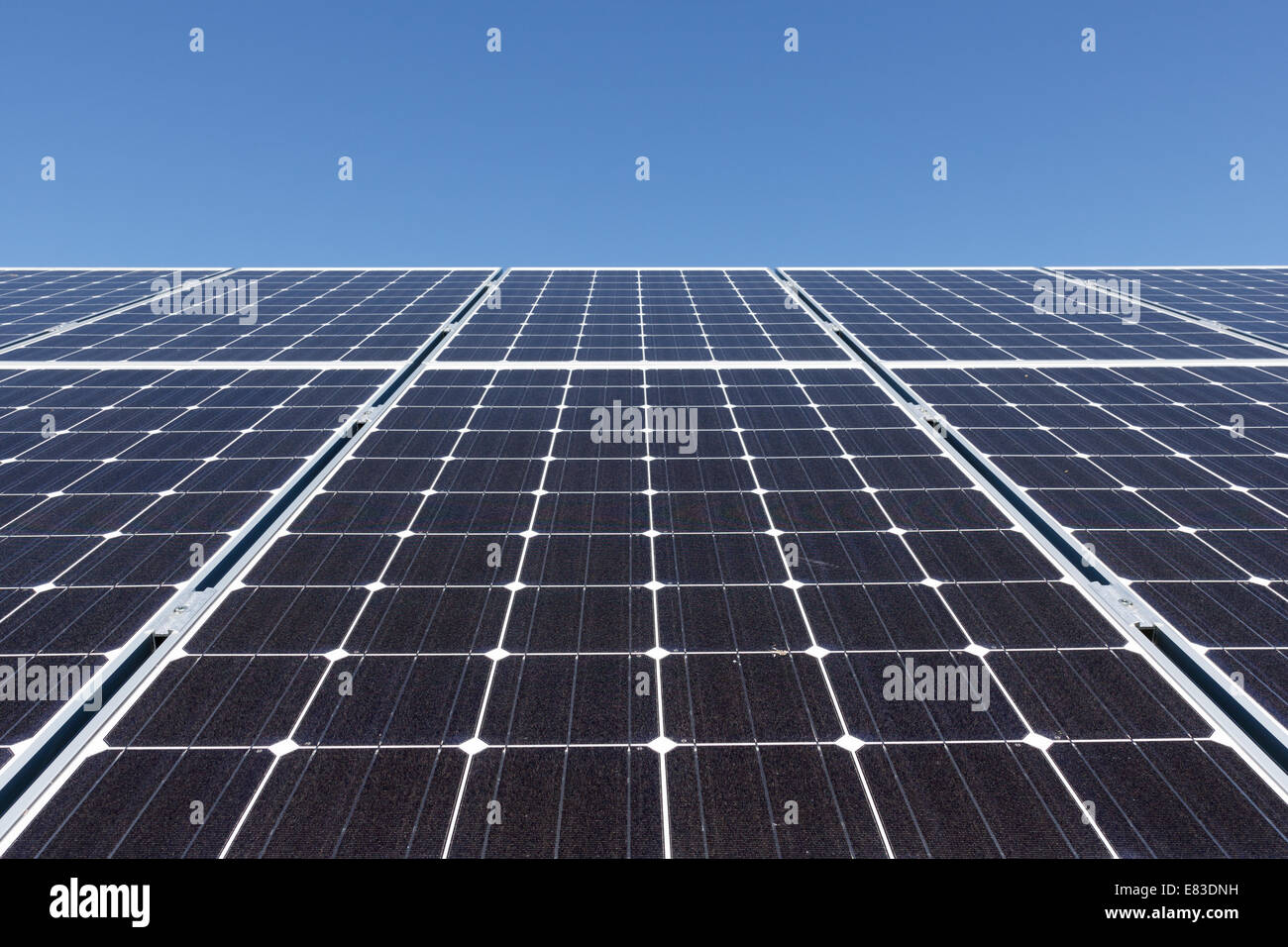 Solar panel set Stock Photo - Alamy