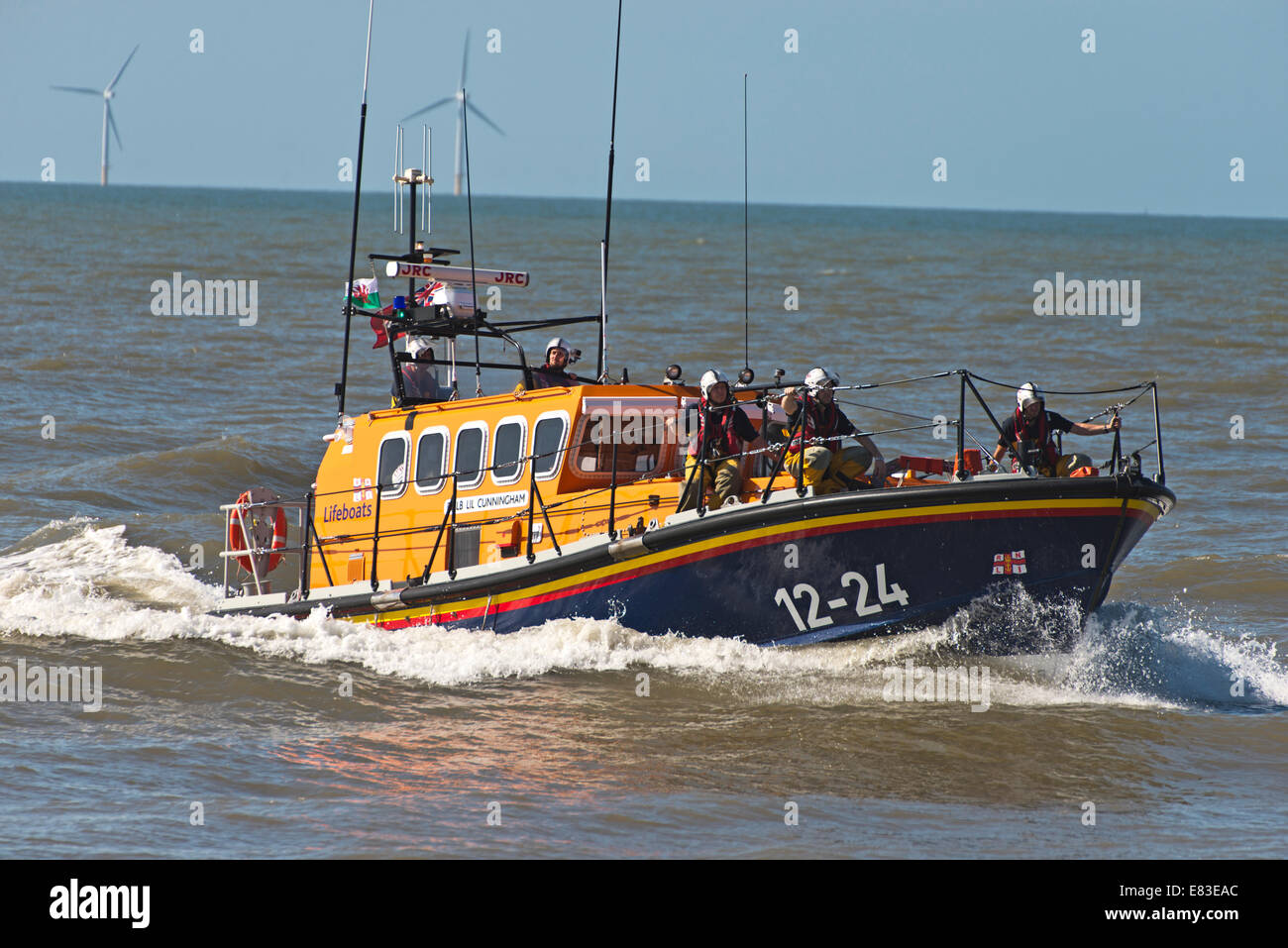 Rhyl Air and Fun show 2014 And Lifeboat day Stock Photo - Alamy